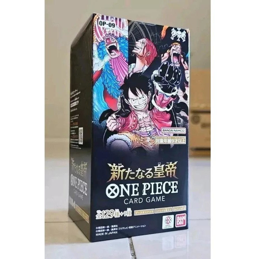 OP-09 Booster Box The New Emperor – Japanese One Piece TCG – Urban ...