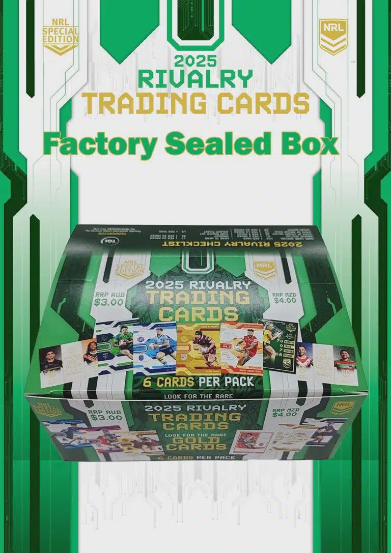 2025 NRL Rivalry Factory Sealed Trading Card Box – Urban Empire ...