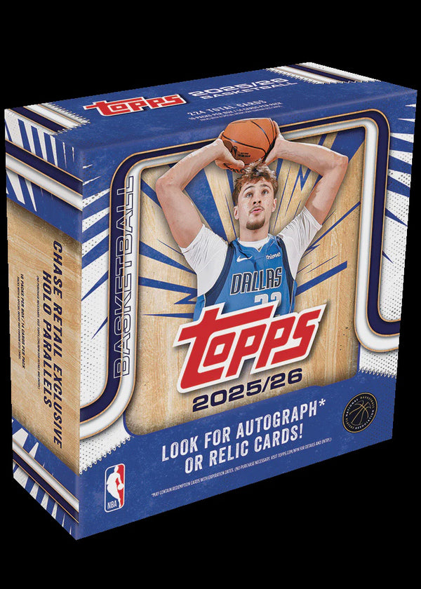 2025-26 Topps Basketball Mega Box – NBA Trading Cards – Urban Empire ...