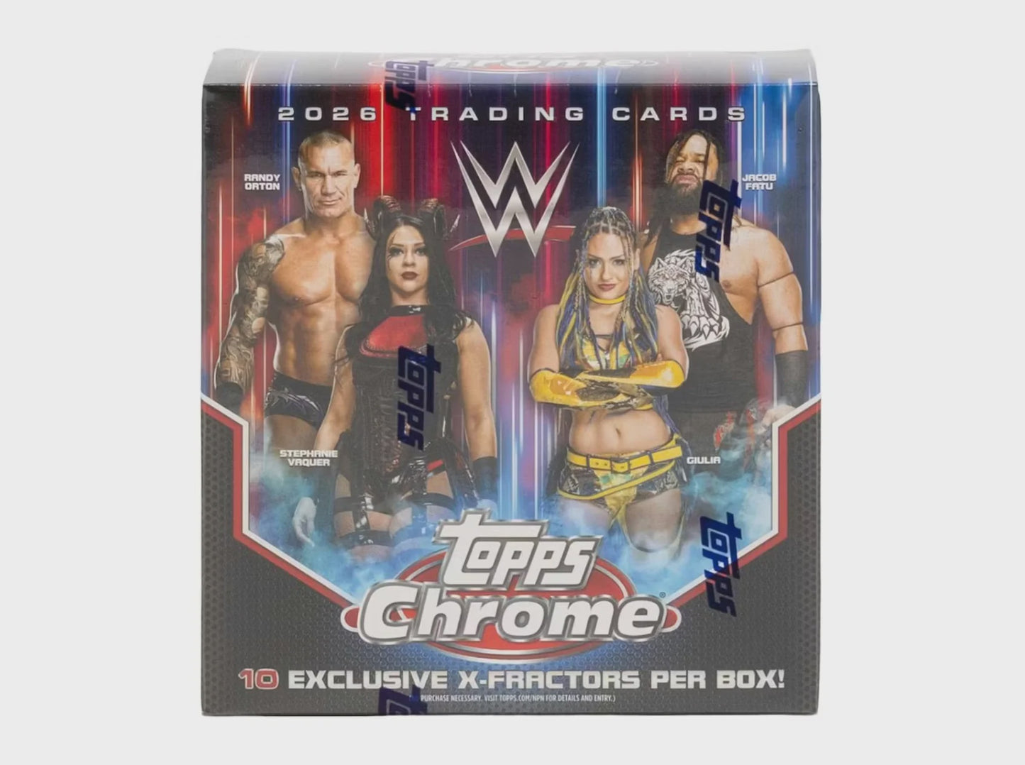 2026 Topps Chrome WWE Wrestling Mega Box Sealed – Urban Empire ...