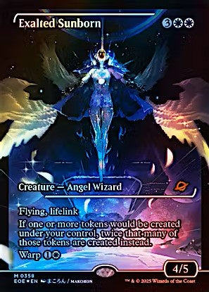 Edge of Eternities Variants Foil: Exalted Sunborn (0358 - Japan Showca – Urban Empire ...