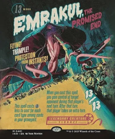 Emrakul, the Promised End | Borderless Movie Poster (0481) | MTG Innis ...